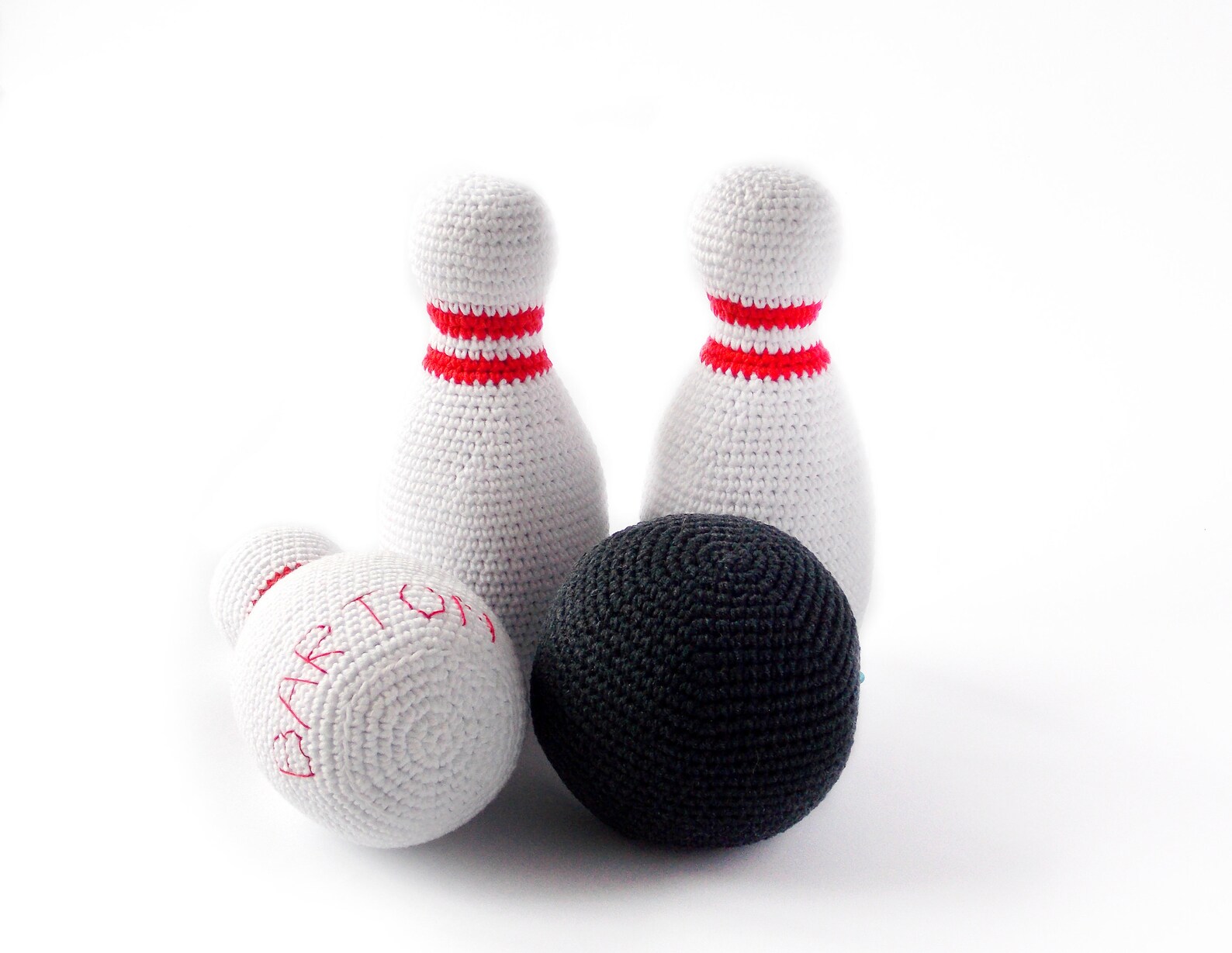 Personalized Bowling Pin Set 4 Pcs Baby Bowling Rattle Play - Etsy