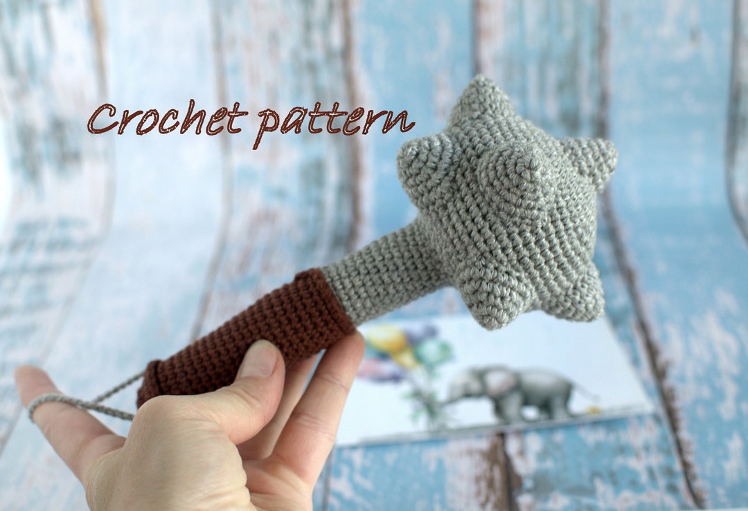 MUSTER Häkelwaffe, DIY Häkelanleitung, Morningstar, Morgenstern, Mace ...