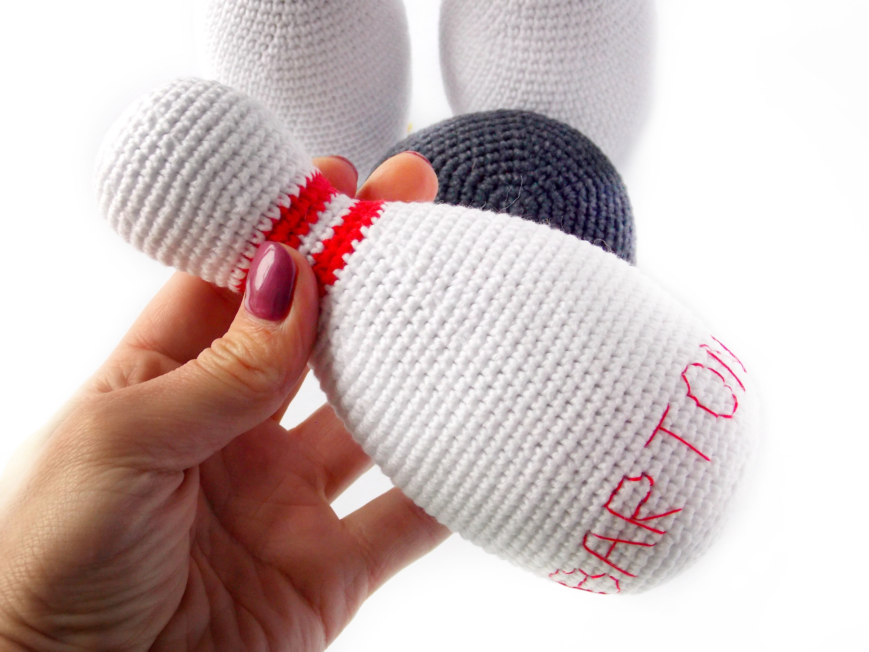Personalized Bowling Pin Set 4 Pcs Baby Bowling Rattle Play - Etsy