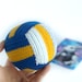 Crochet Volleyball Pattern: Amigurumi Sport Toy (PDF Pattern) - Etsy