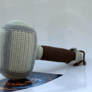 PATTERN Thor's Hammer Crochet, DIY Crochet Hammer, Superhero Crochet ...