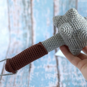 PATTERN Crochet Weapon, DIY Crochet Pattern, Morningstar, Mace Plush ...