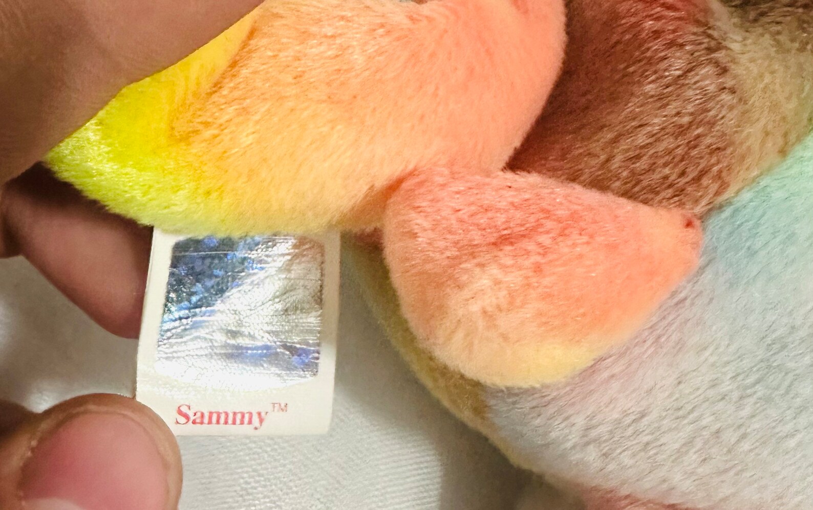 Sammy the Ty-dye Bear Rare, With Errors Mint Condition - Etsy