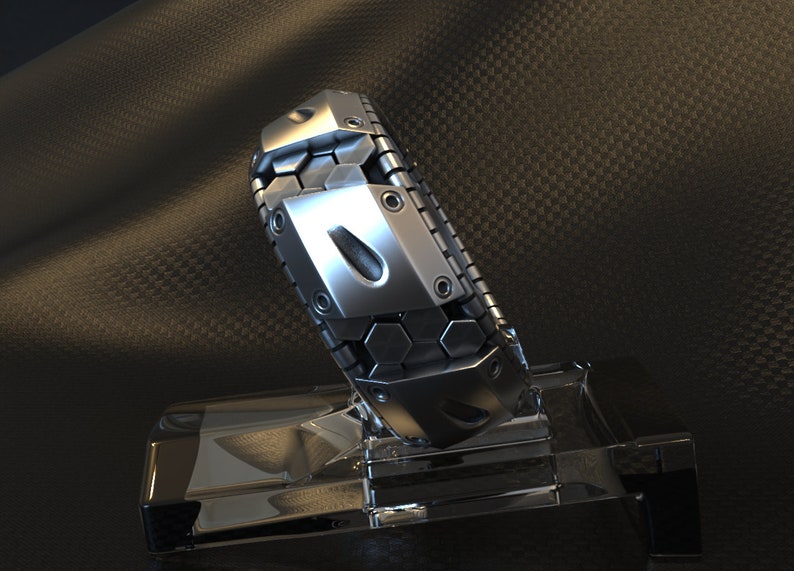 Hex Tech Ring V 2 - Etsy