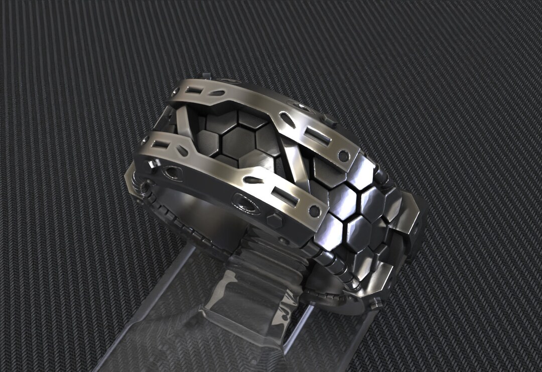 Hex Tech Band - Etsy