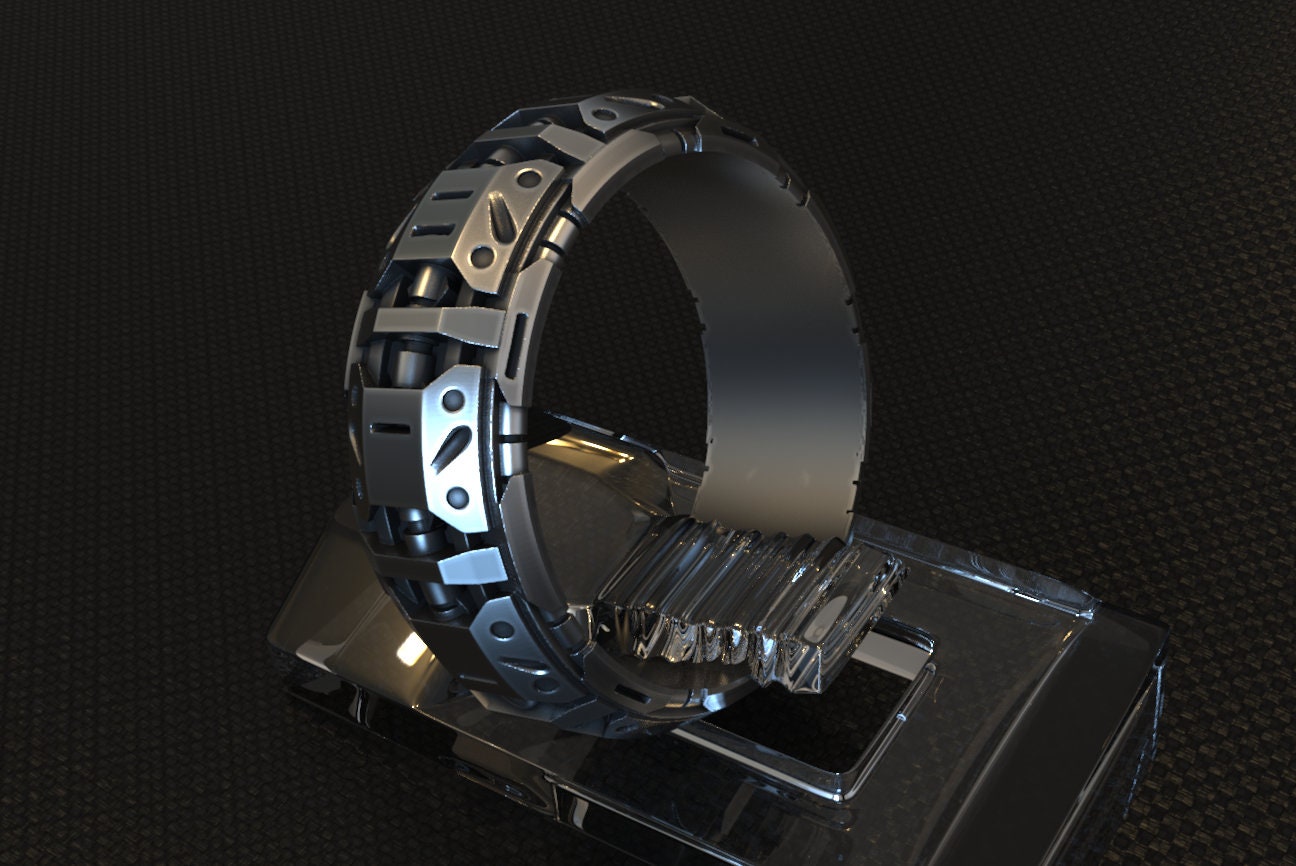 Heavy Tech Plate Band - Etsy