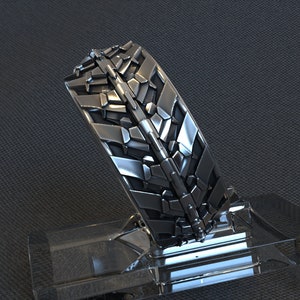 Cyber Spine Ring - Etsy