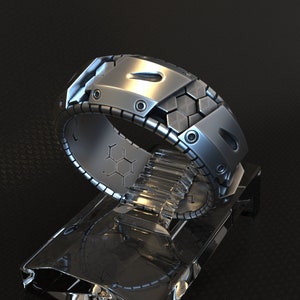 Hex Tech Ring V 2 - Etsy