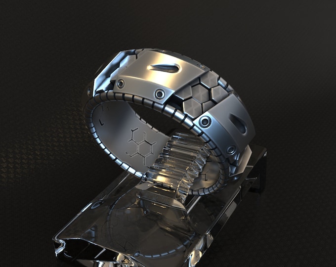 Hex Tech Ring V 2 - Etsy