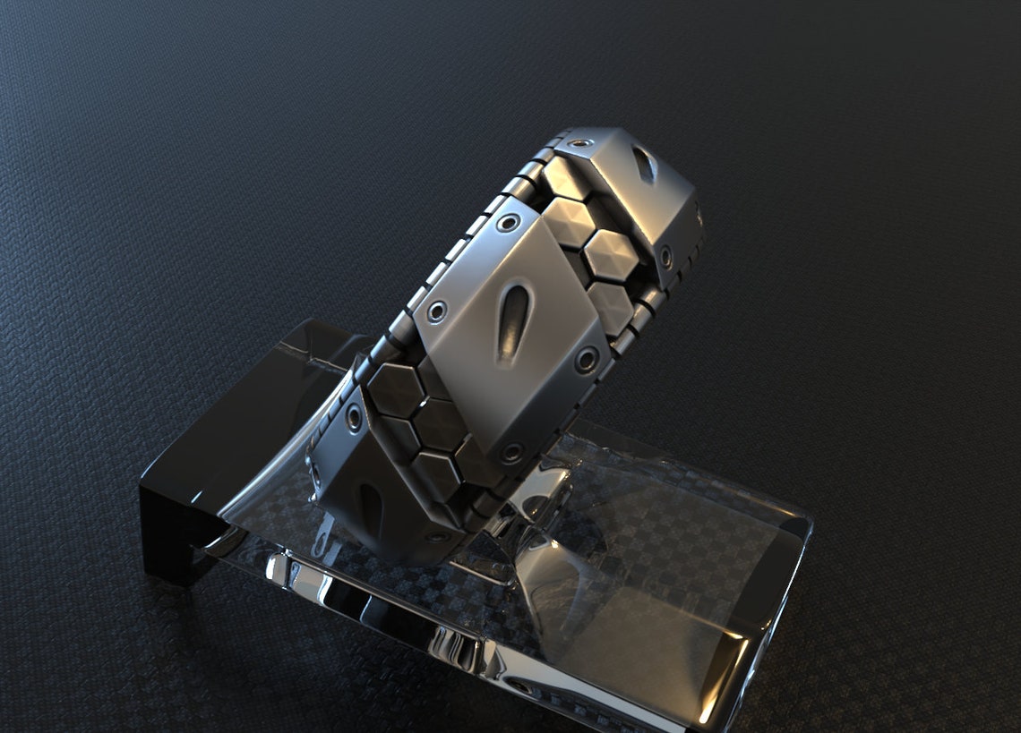 Hex Tech Ring V 2 - Etsy