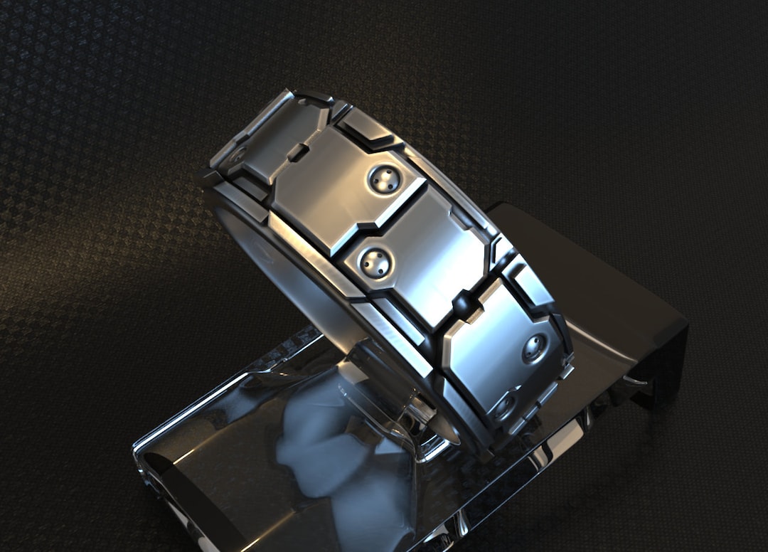 Tech Plate Ring - Etsy