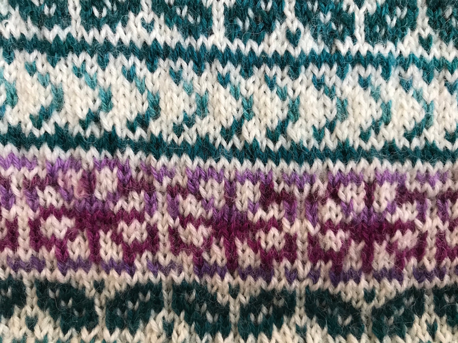 4 Ply Flower Cowl in Fair Isle Knitting Pattern, Digital Download - Etsy