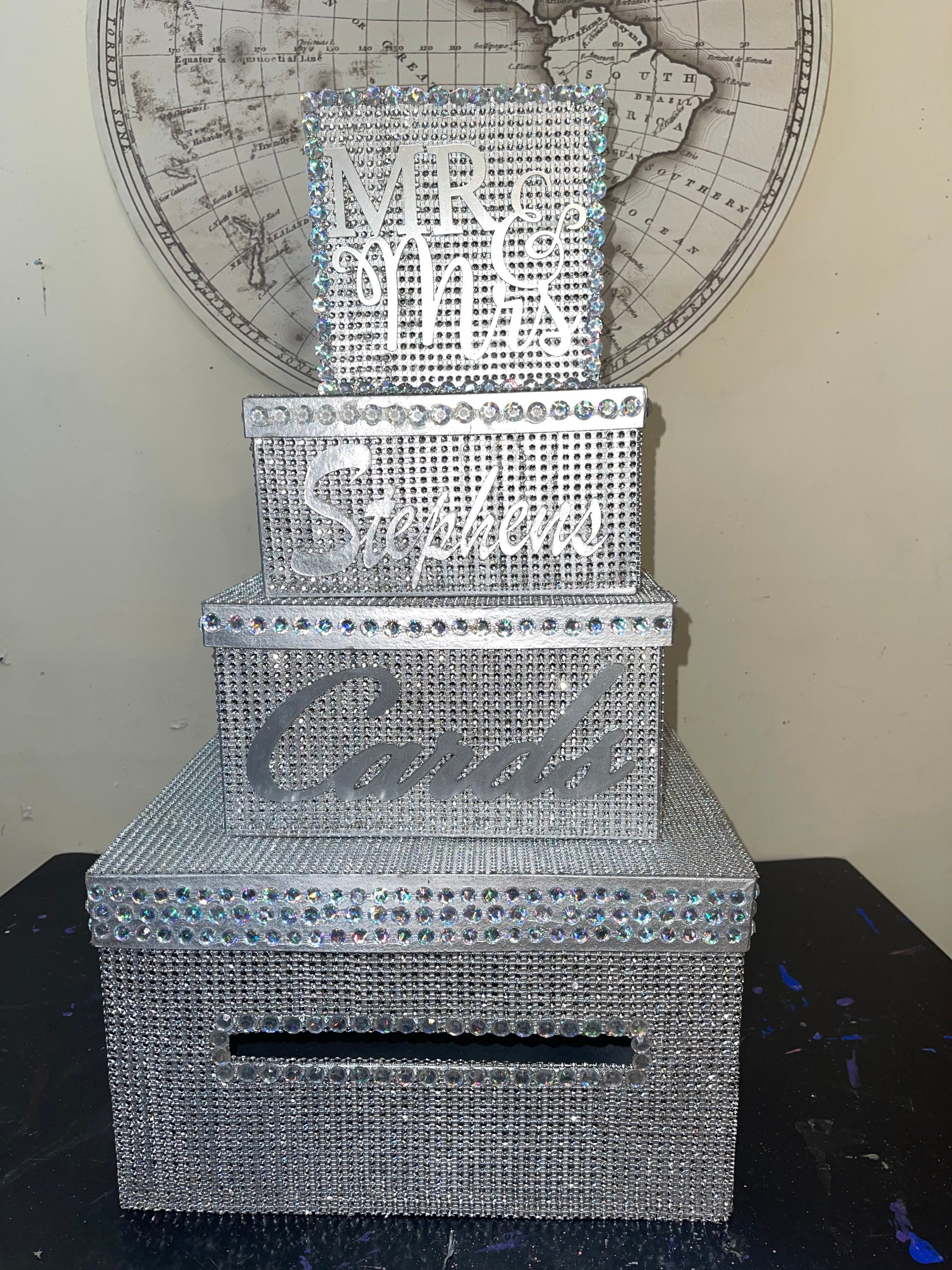 Glam Diva Blinged Wedding Card Box GLAM DIVA Edition - Etsy