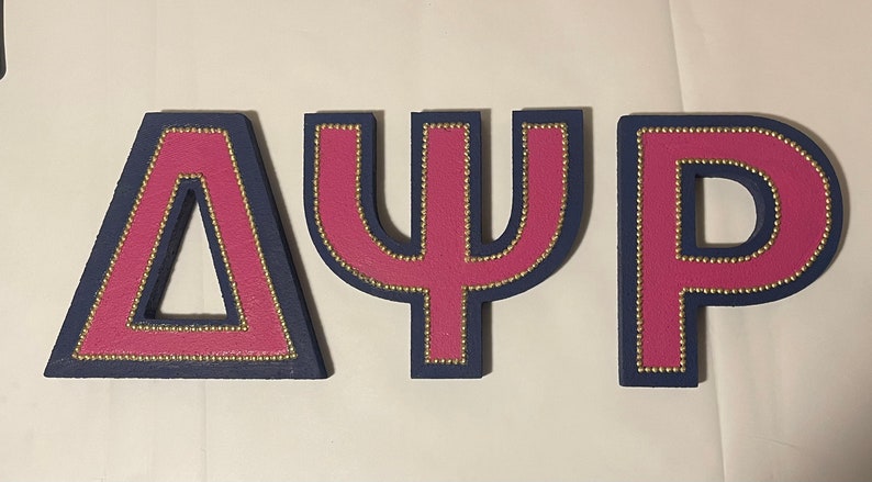 Greek Letters Delta Psi Rho - Etsy