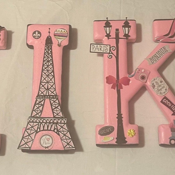 Paris Letters - Etsy