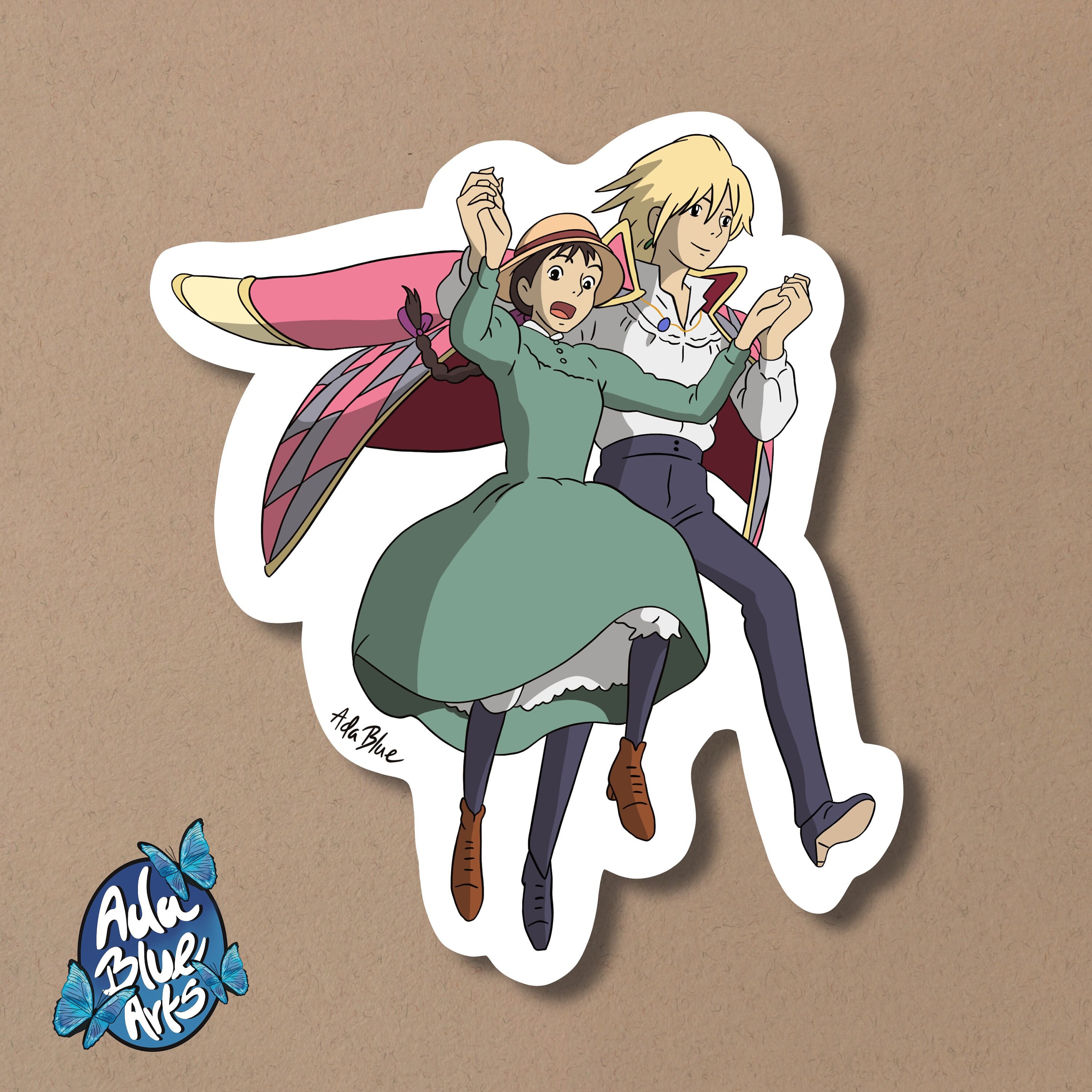 Howls Moving Castle Stickers - Etsy