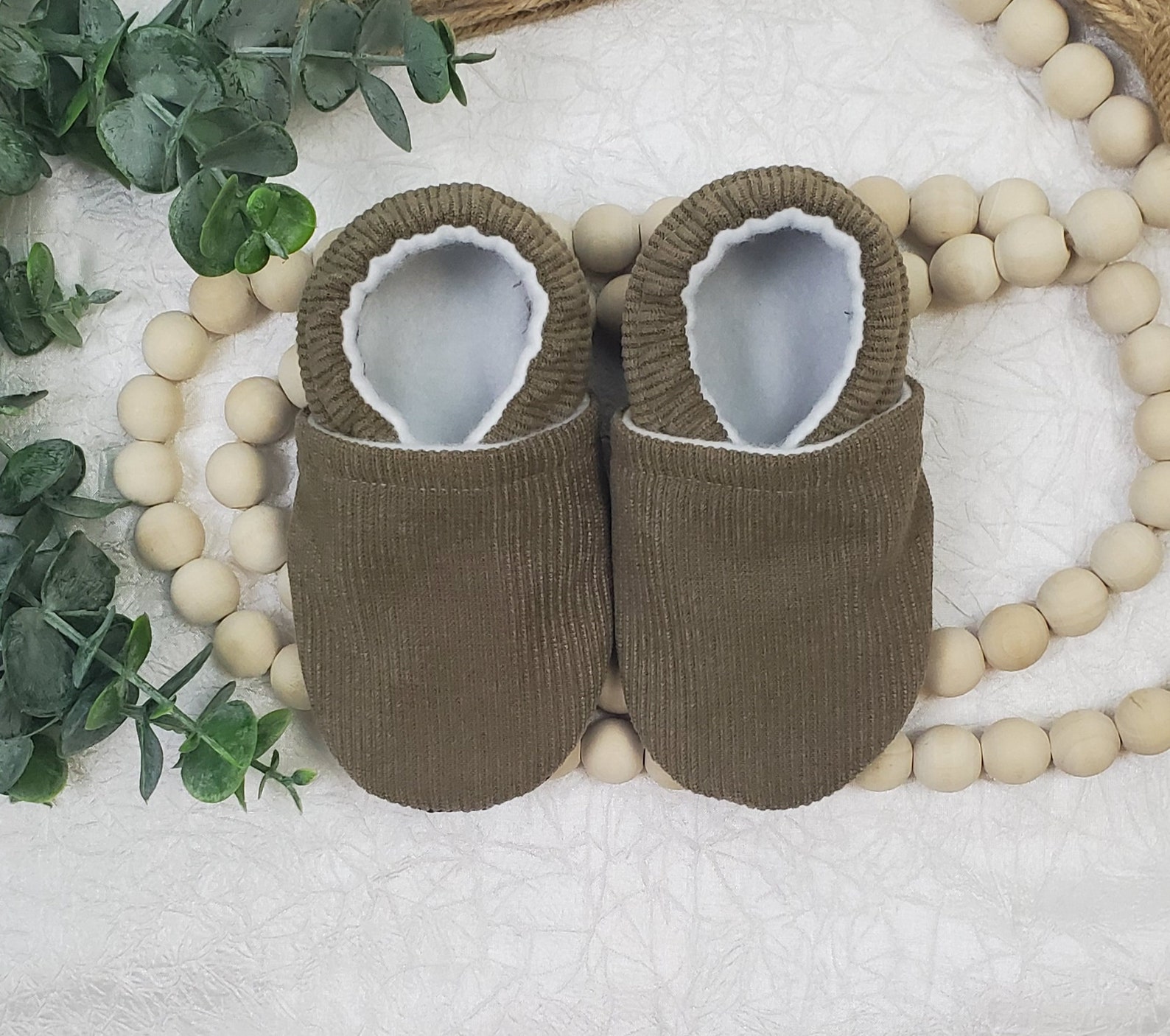 Mocha Baby Moccasin, Baby Moccasin, Baby Girl Moccasin, Baby Boy ...