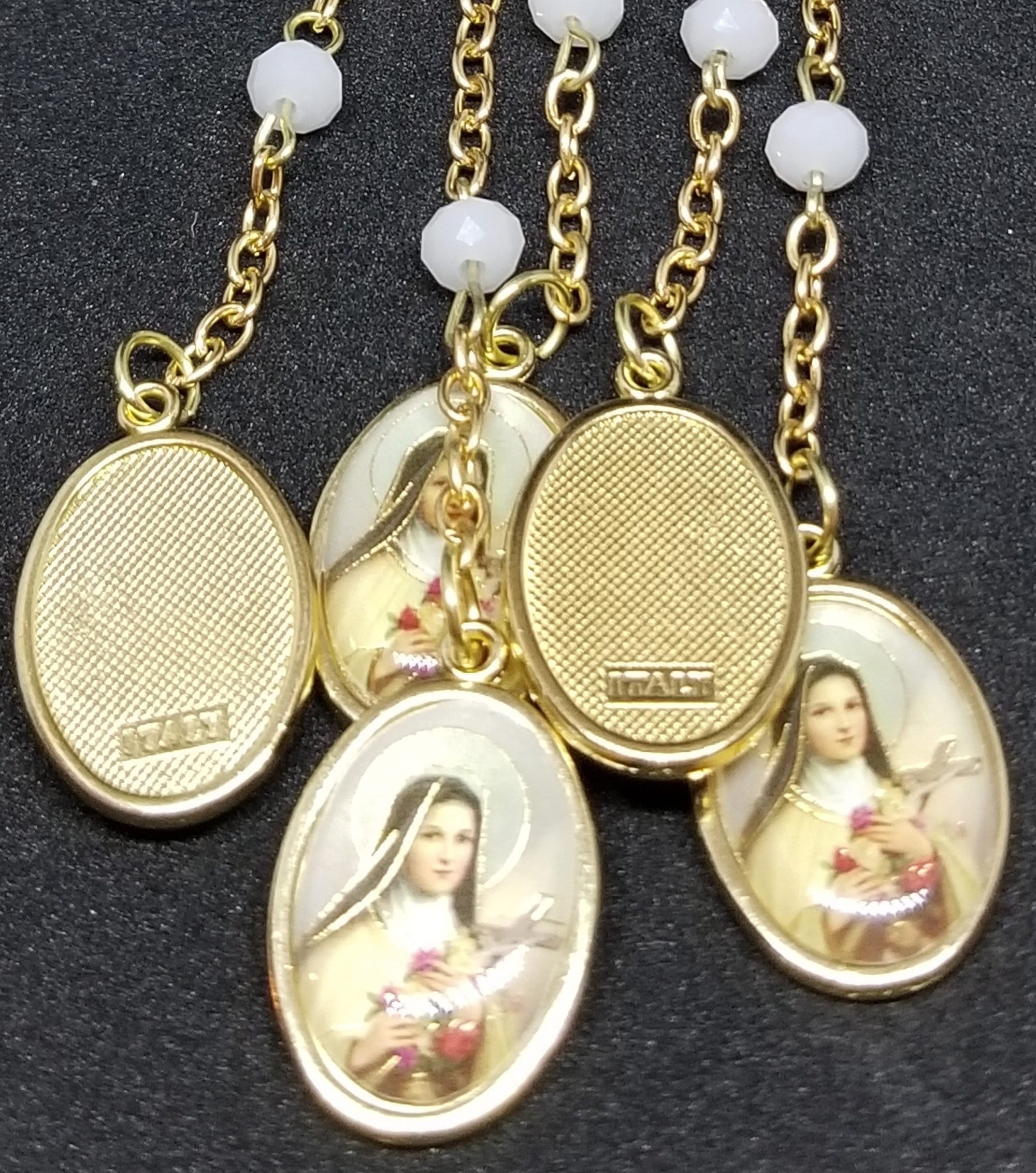 St Therese Gold Chain Chaplet - Etsy