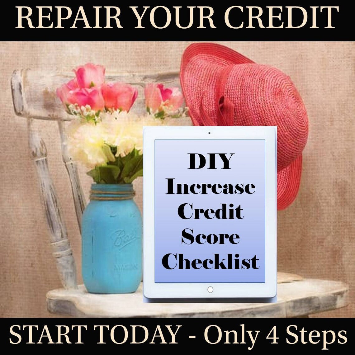 Credit Repair Checklist, Credit Repair Guide, Credit Repair Kit, Credit ...