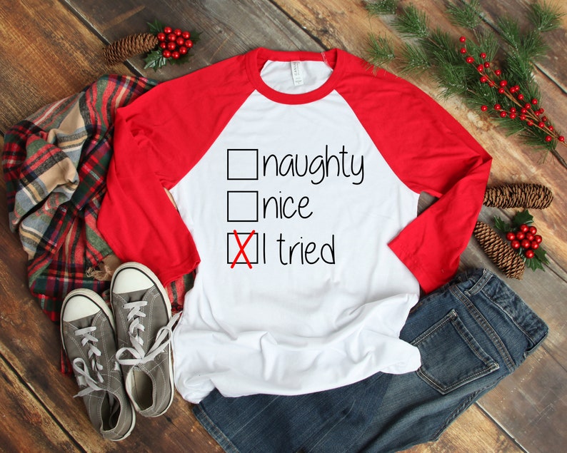 Santa's Naughty List SVG Christmas Svg Naughty Nice I | Etsy