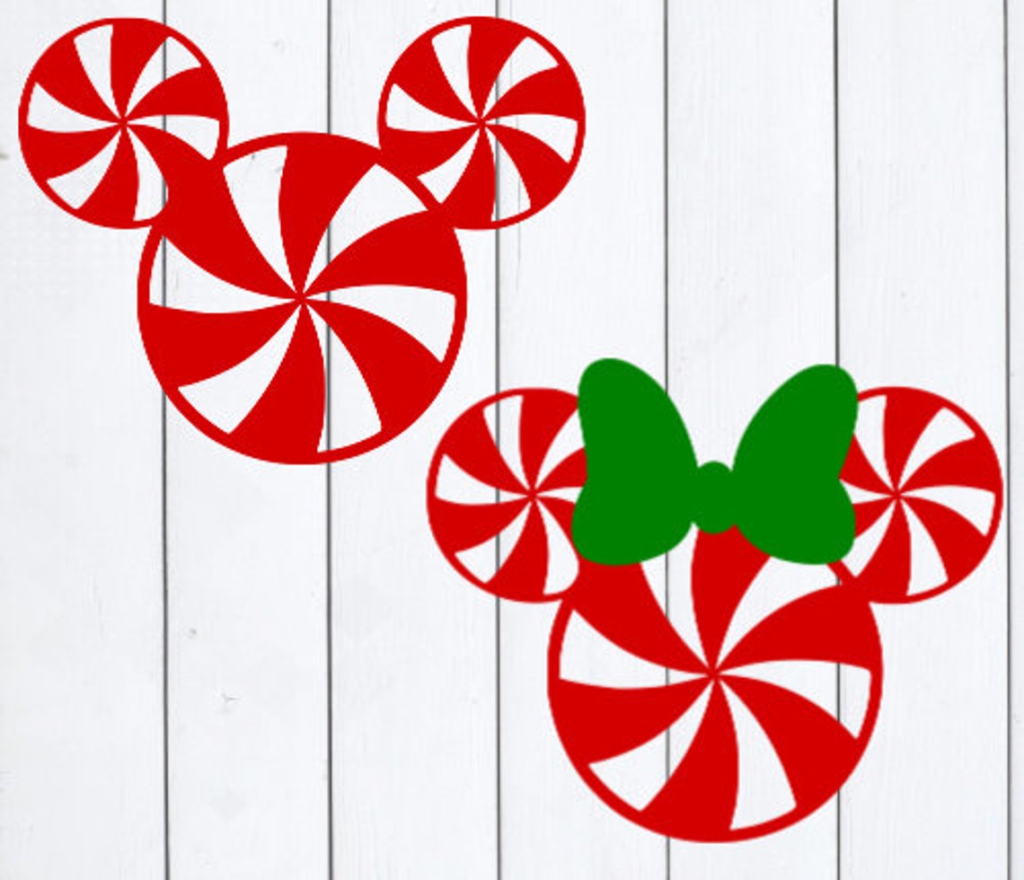 Christmas SVG, Peppermint Mickey SVG, Mickeys Very Merry Christmas ...