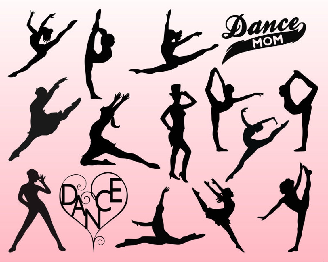 Dance SVG Bundle Dancer Svg Dancing Svg Dance Clipart Svg - Etsy Canada