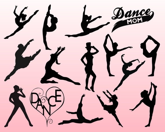 Dance SVG Bundle Dancer Svg Dancing Svg Dance Clipart Svg - Etsy