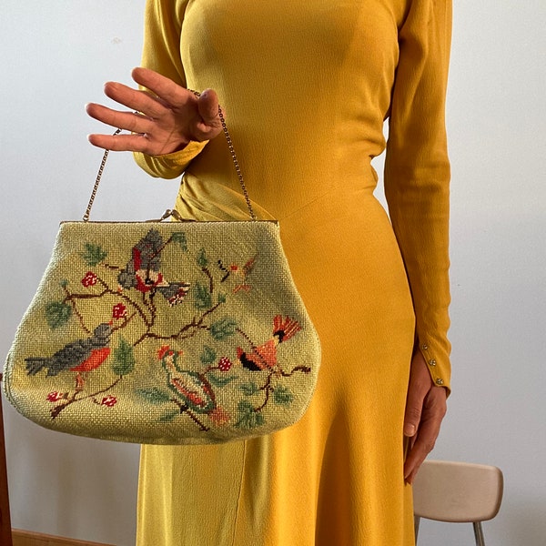 Needlepoint Bag - Etsy