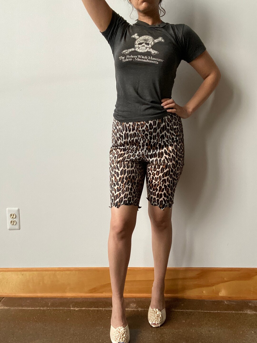 1960s Leopard Bloomers Pettipants With Sawtooth/zig Zag Hem - Etsy