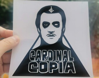 Cardinal Copia Sticker - Etsy