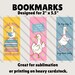 Silly Goose Bookmarks - Sublimation Bookmarks - Printable Bookmarks ...