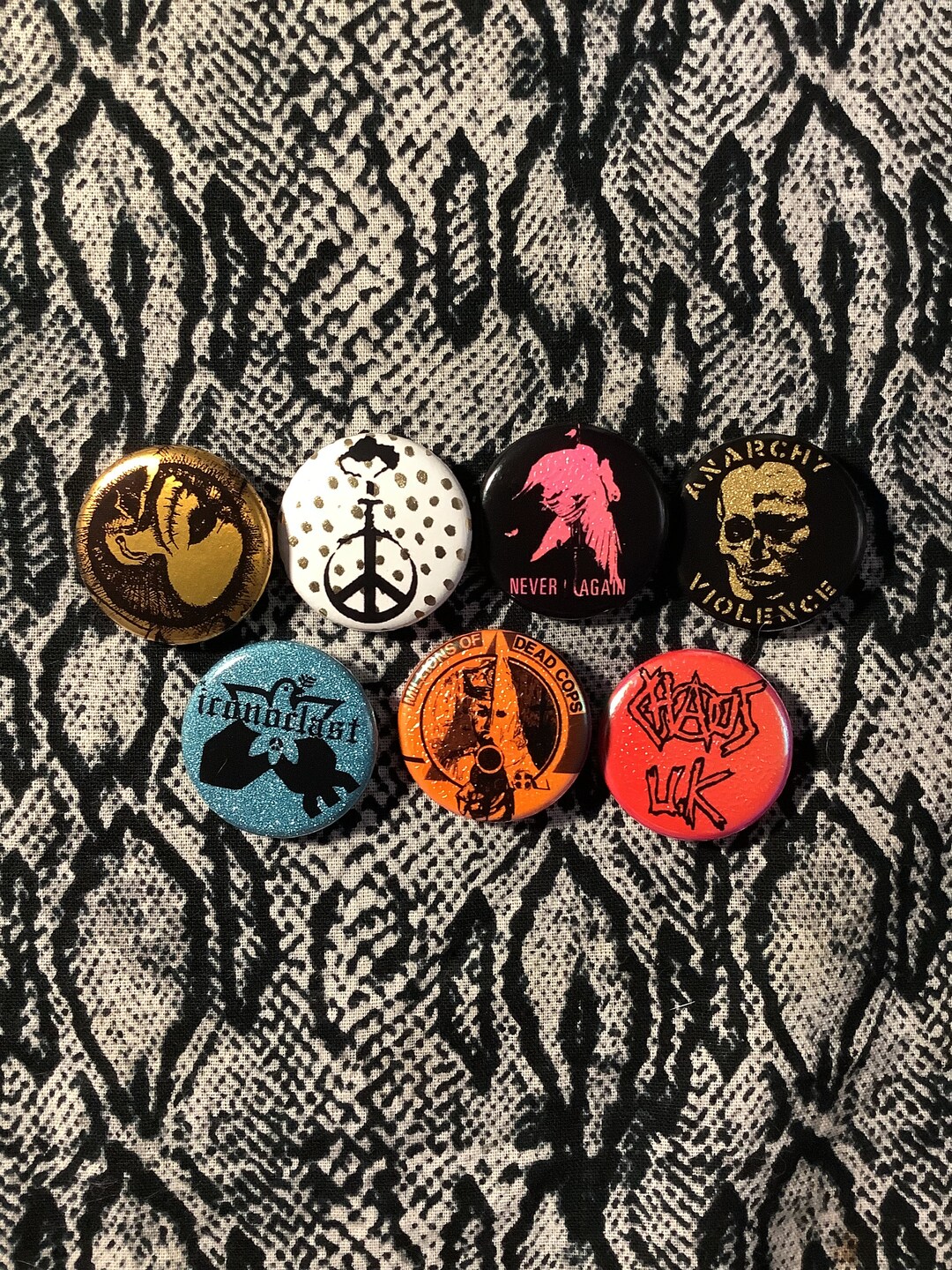Shiny Punk Pins - Etsy