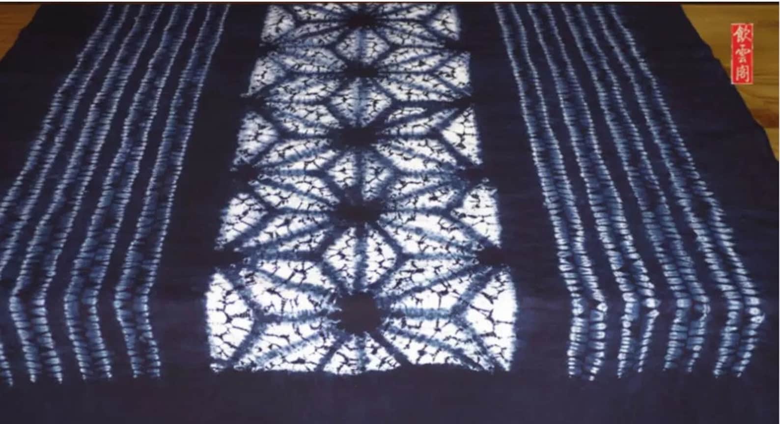Indigo Table Cloth ,shibori Table Sheet, Indigo Tablecloth，indigo Table ...