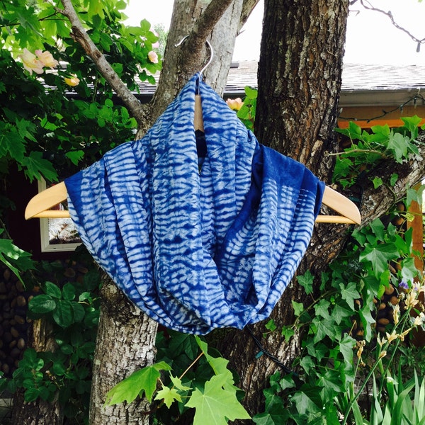 Indigo Scarf - Etsy