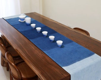 Indigo Table Runner | Etsy
