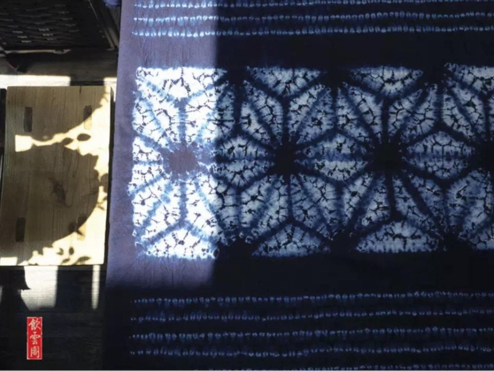 Indigo Table Cloth ,shibori Table Sheet, Indigo Tablecloth，indigo Table ...