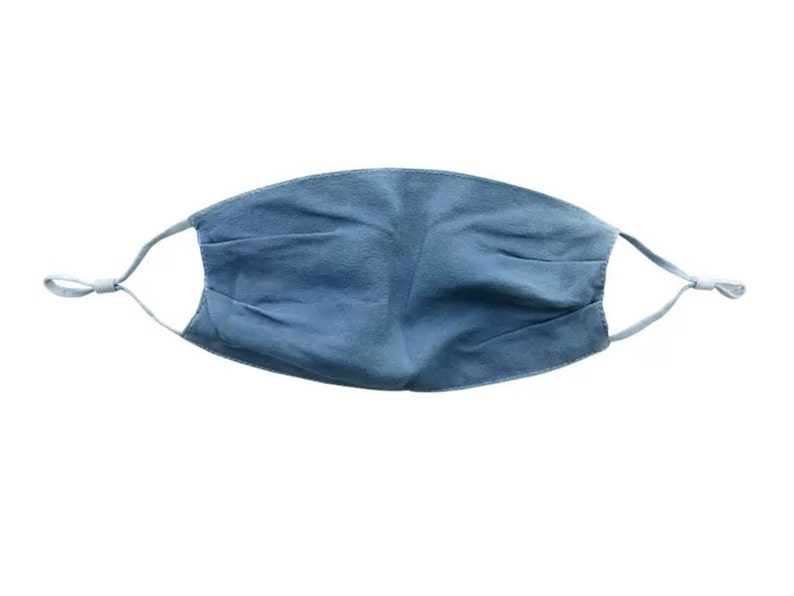 Silk face masks indigo dye Onion dye adjustable band easy | Etsy