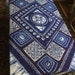 Indigo Table Sheet ,shibori Table Cover, Bed Runner，tapestry，wall ...