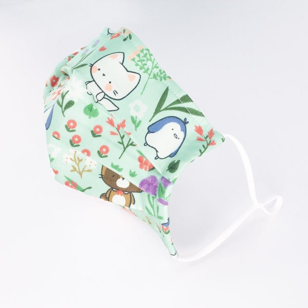 Cat Face Mask - Etsy