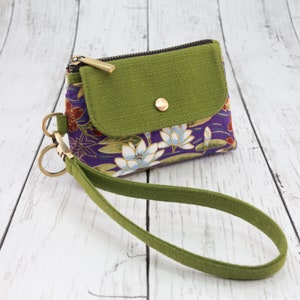 Japanese Wallet, Kimono Wallet Cherry Blossom Purse Japanese Coin Purse ...