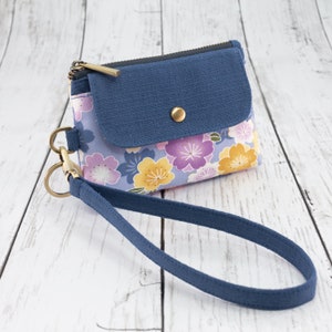 Japanese Wallet, Kimono Wallet Cherry Blossom Purse Japanese Coin Purse ...