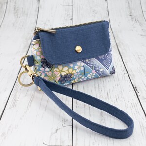 Japanese Wallet, Kimono Wallet Cherry Blossom Purse Japanese Coin Purse ...