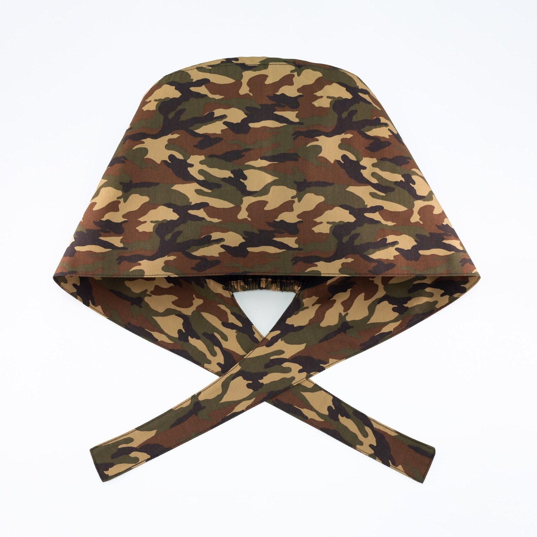 Army Camouflage Scrub Cap Camo Chemo Headwear Pixie Scrub - Etsy UK