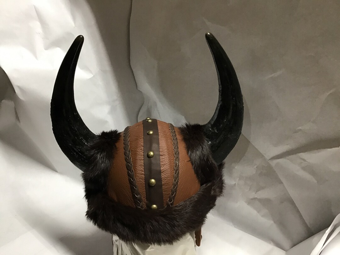 Handmade Leather Helmets, for Viking, Barbarian,cosplay, Motorcycle Use ...