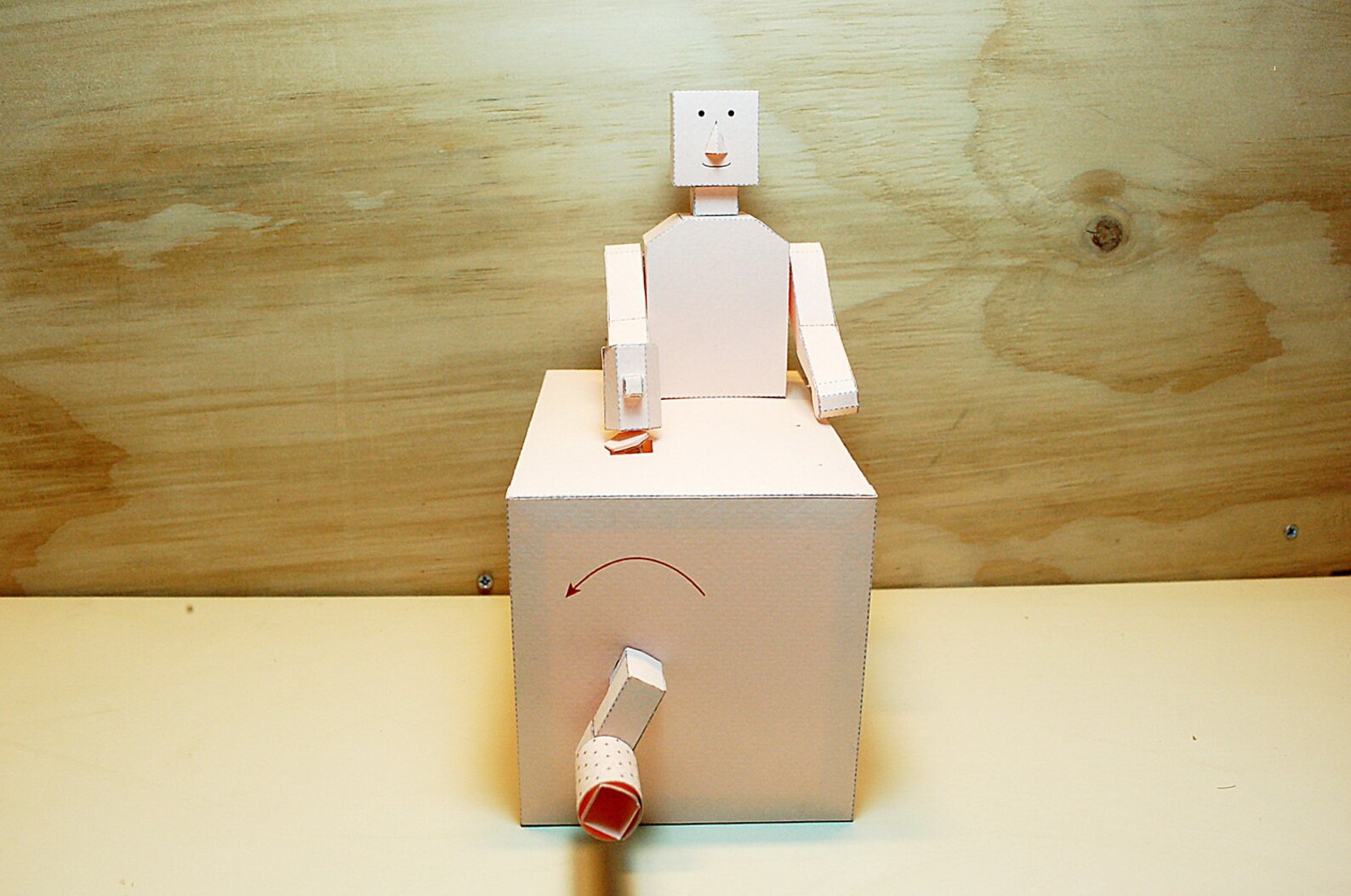 Hammer Man Paper Automata Level2 - Etsy