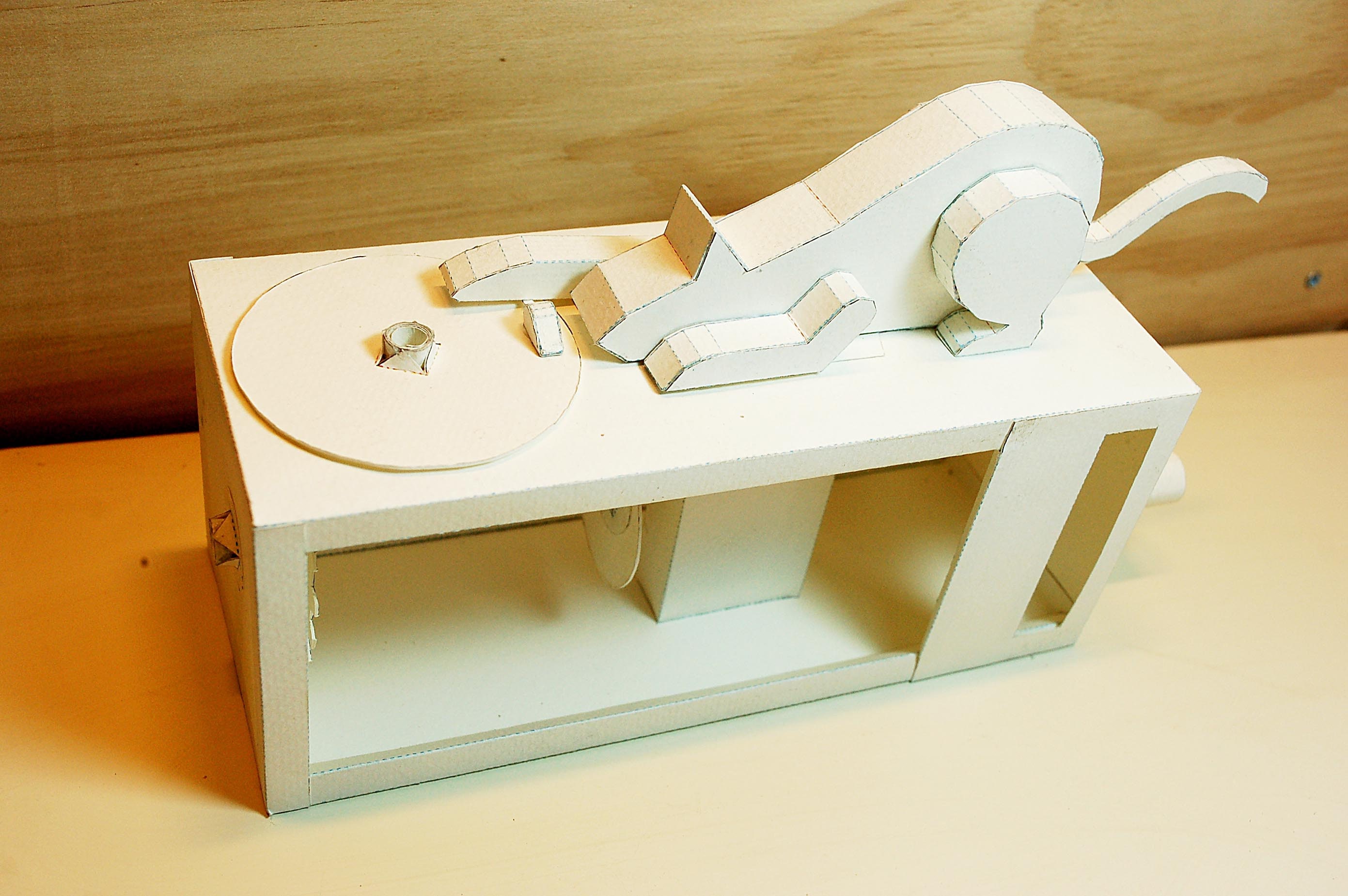Cat & Mouse Paper Automata Level 3 - Etsy