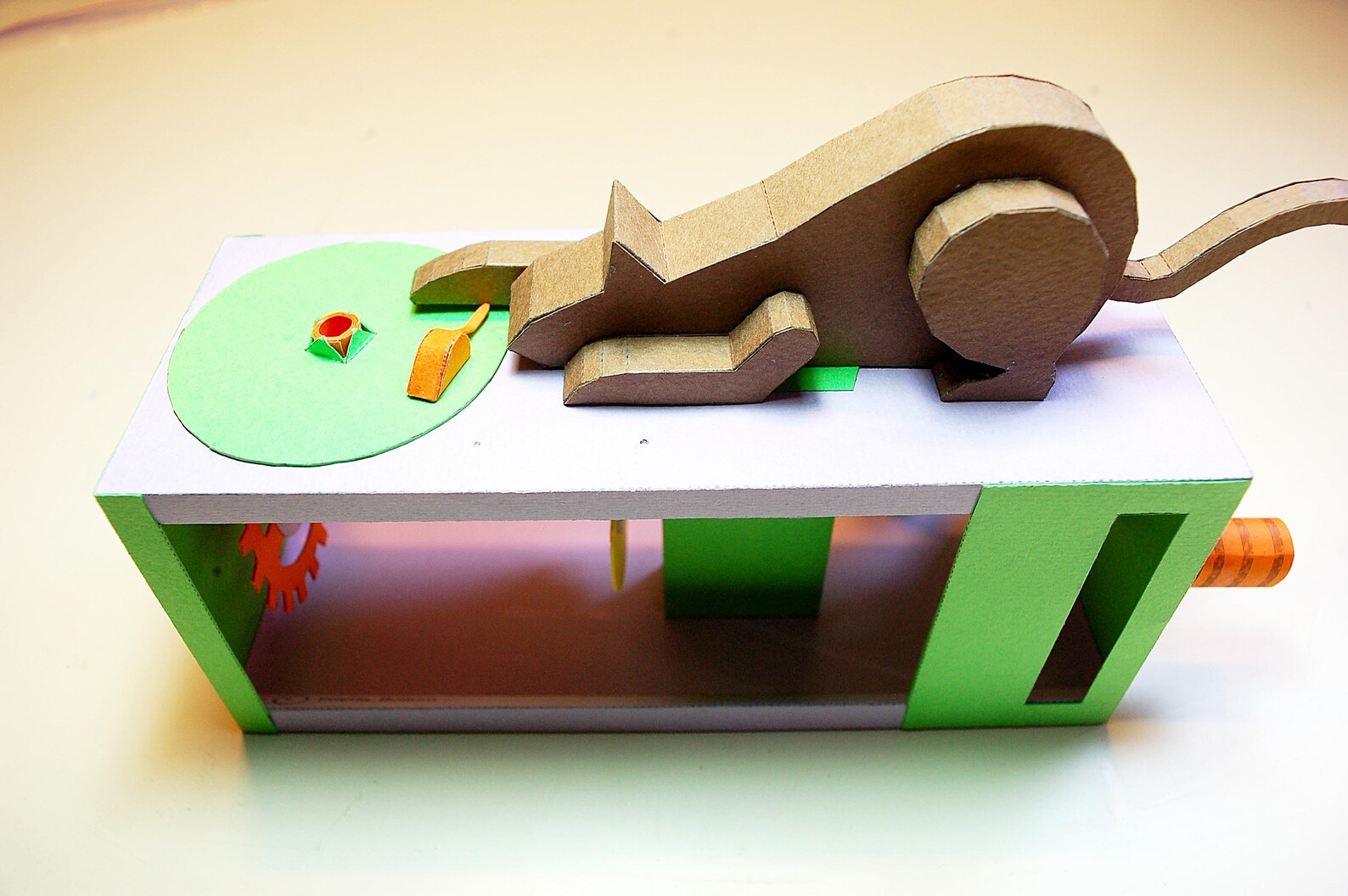 Cat & Mouse Paper Automata Level 3 - Etsy