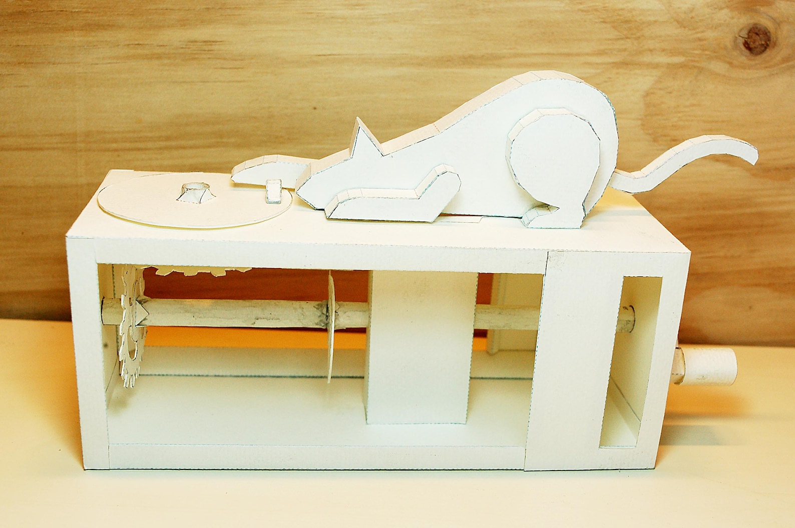 Cat & Mouse Paper Automata Level 3 - Etsy