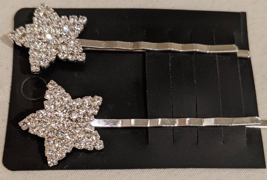 Star Glimmer Bobbie Pin Set - Etsy