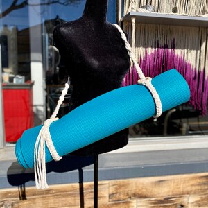 Customizable Macrame Yoga Mat Strap Yoga Mat Holder | Etsy